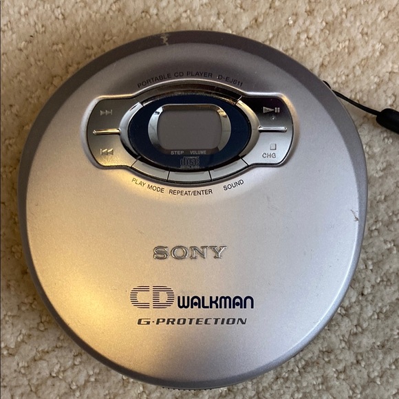 Sony | Portable Audio & Video | Sony Silver Portable Cd Player With ...